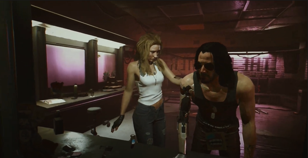 Cyberpunk 2077 Johnny Silverhand - Sometimes I Play Games