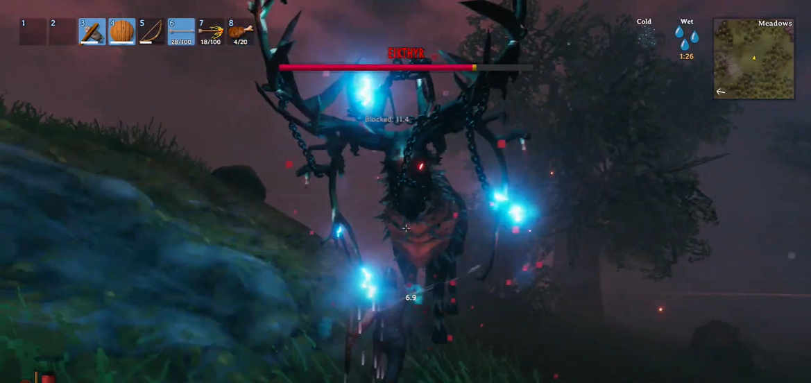 Valheim Defeating Eikthyr and so Much More - Sometimes I Play Games